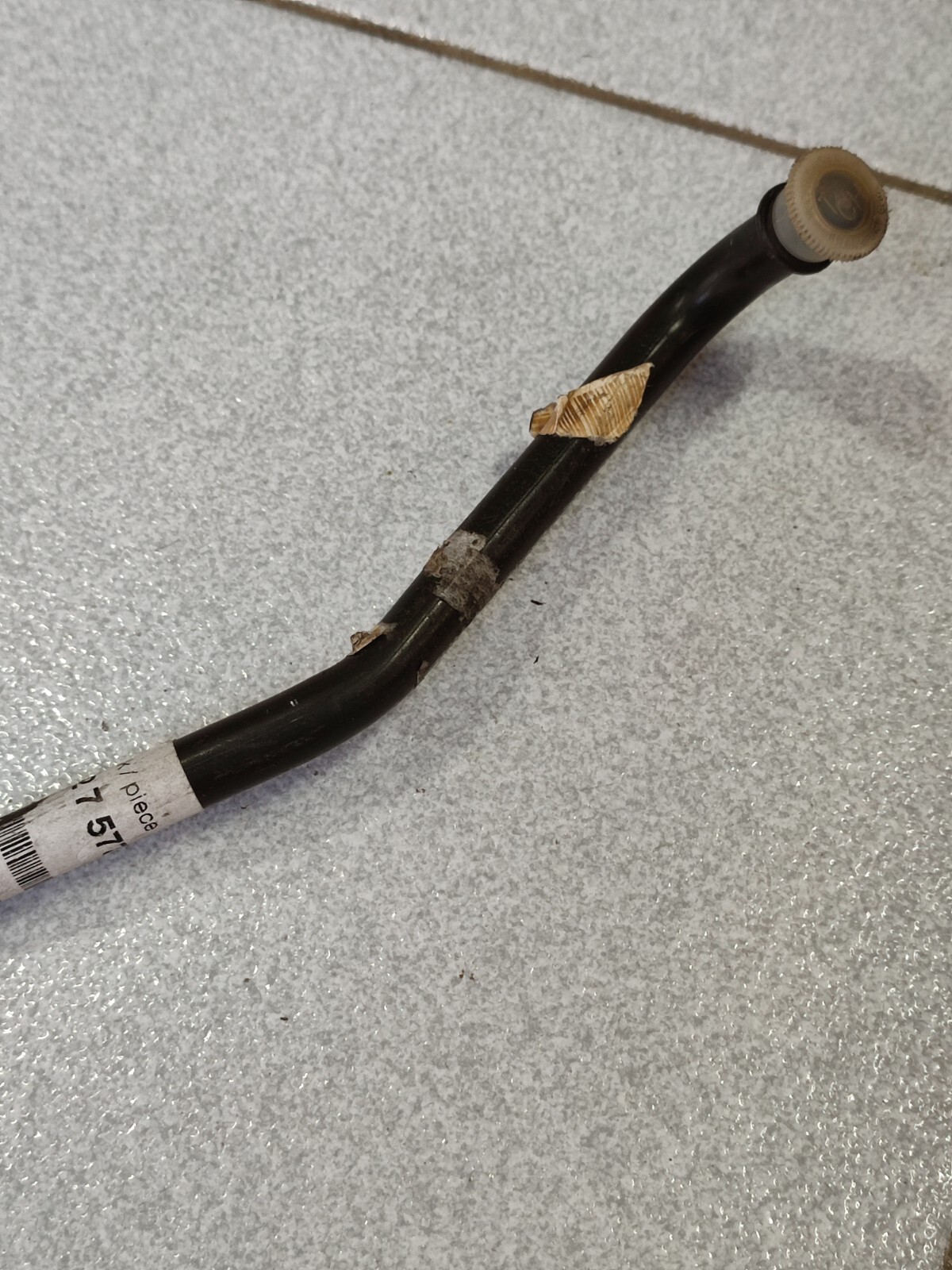 Genuine OEM BMW E46 Cabrio Compact Oil Cooler Hose Pipe Inlet ...