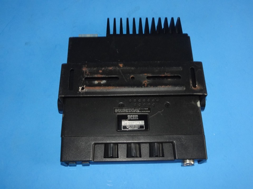 Maxon SM-3010 VHF mobile transceiver w/ Mic & Mount Not Tested SF48 | eBay