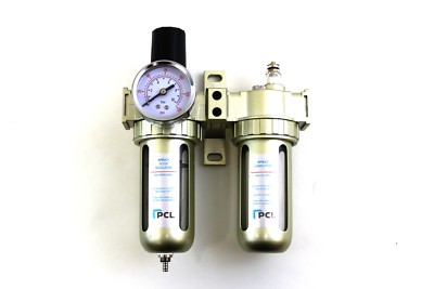 PCL 1/2" AIR FILTER, REGULATOR, LUBRICATOR (oiler) for air tools ...