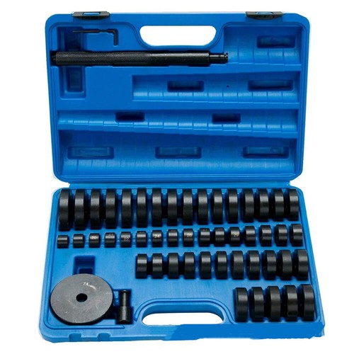 52 pcs Bushing Bearing Seal Driver Push Press Disc Tool Set 18-74mm ...