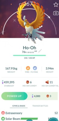 pokemon legendary Shiny ho-oh registered or 30 Days Safe | eBay