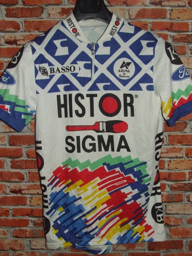 HISTOR SIGMA BIEMME Maillot Bicyclette Cyclisme Taille L | eBay