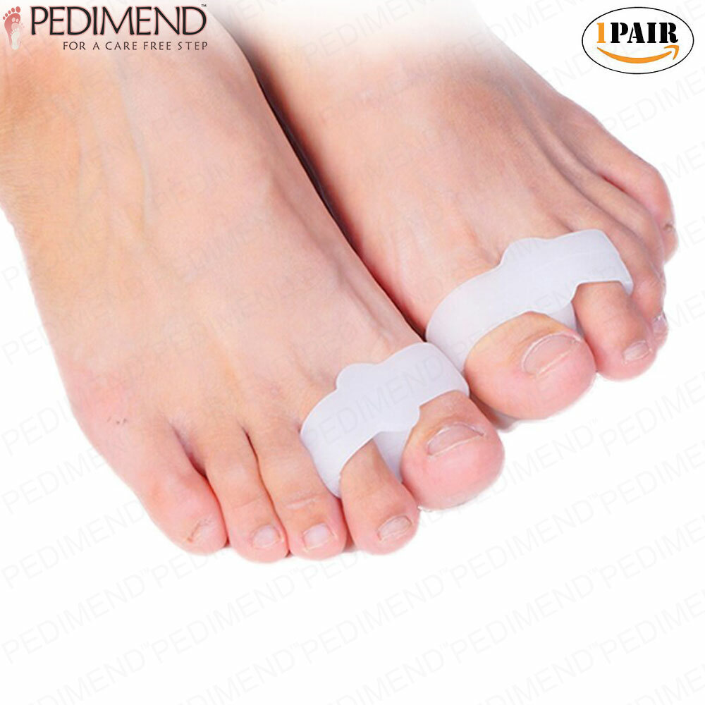 Pedimend™ Silicone Gel Double Loop Bunion Corrector Toe Separators ...