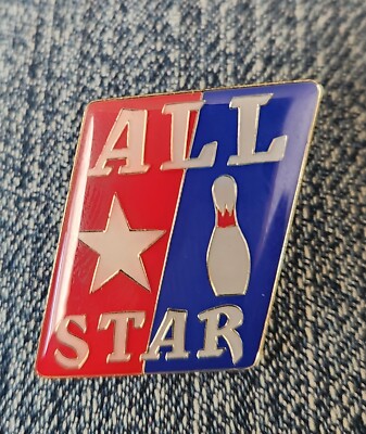 United States Bowling Congress Enameled Lapel Pin All Star Award | eBay