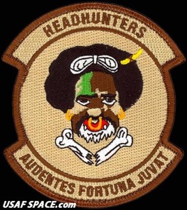 USAF 80th FIGHTER SQUADRON - HEADHUNTERS - Kunsan AB - ORIGINAL VEL ...