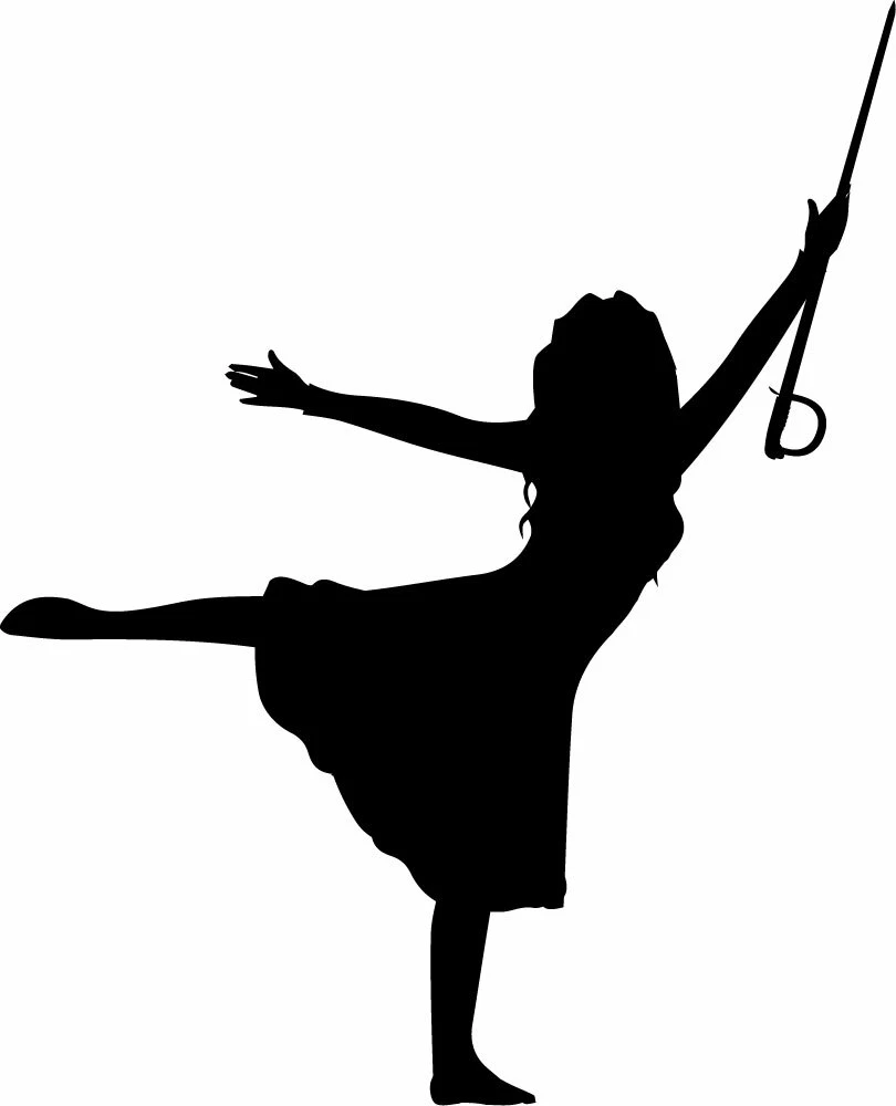Color Guard Sabre Clip Art