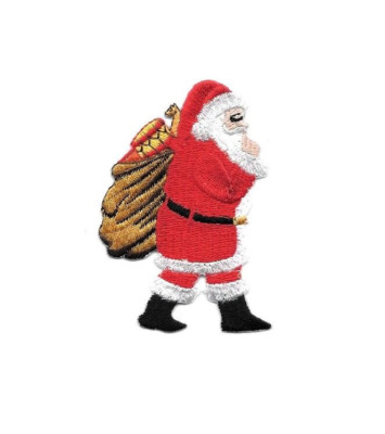 Christmas - Santa Claus - Embroidered Iron On Applique Patch - 3"H | eBay