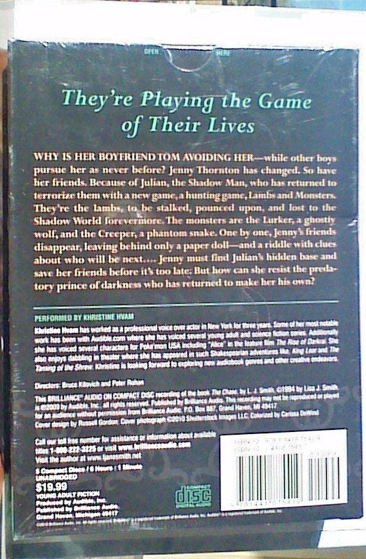 NEW *Sealed* AUDIO BOOK on CDs THE FORBIDDEN GAME L.J. Smith | eBay