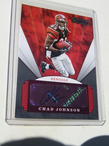 2020 Panini Chronicles SS-CJ Chad Johnson Auto 53/75 Signature ...