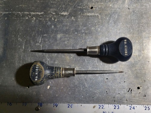 (2) Vintage STANLEY Handyman Scratch Awl Pick H1202 Made In USA | eBay
