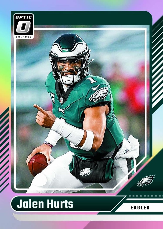 2024 PANINI DONRUSS OPTIC FOOTBALL 6-PACK HOBBY BLASTER BOX (BLUE SCOPE ...