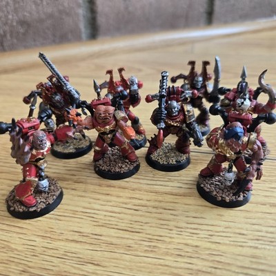 Warhammer 40K Chaos Space Marines Mutants Possessed Squad OOP Painted ...