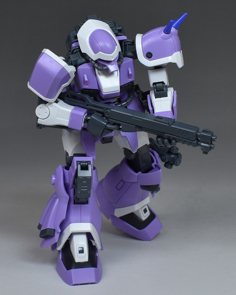 Built US PREMIUM BANDAI Gundam Battle Operation HG 1/144 Efreet Jaeger ...