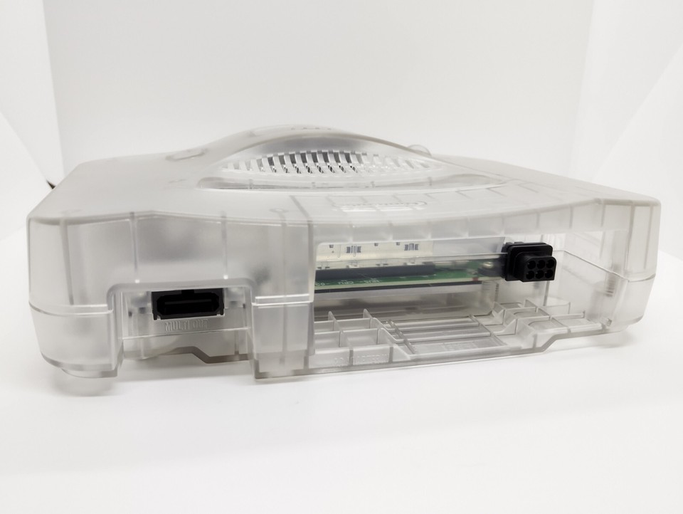 Clear Nintendo 64 CUSTOM COLOR Shell Console with Boxed N64 console | eBay