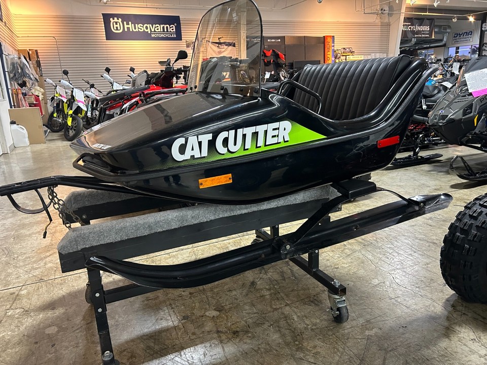 RARE CAT CUTTER PULL BEHIND SLED | eBay