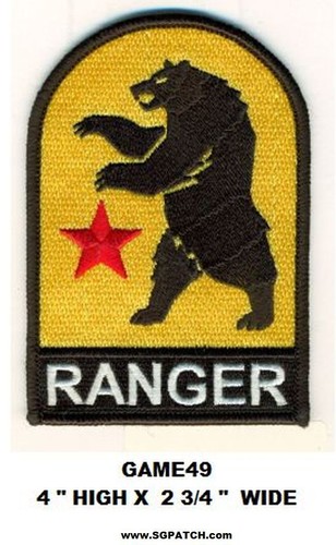 COSPLAY NCR RANGER FALLOUT PATCH - GAME49 | eBay