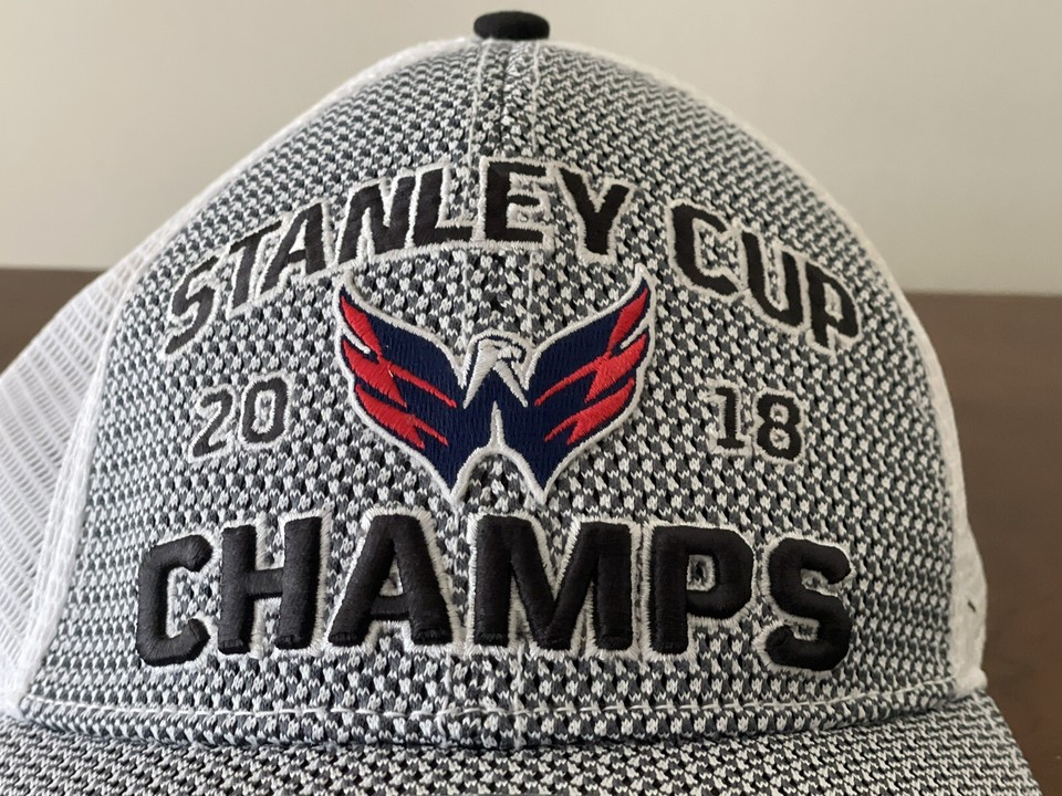 Washington Capitals 2018 Stanley Cup Champions Mesh Trucker Cap Hat ...