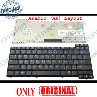 Genuine New Keyboard for HP Compaq nc6110 nc6120 nx6110 nx6120 Black ...