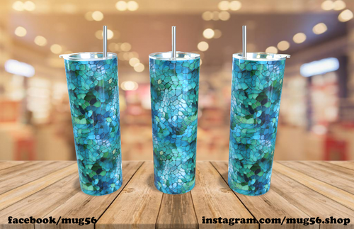 tumbler gobelet gourde motifs 002 mosaique - 600 ml | eBay