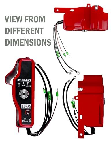 Key Switch Box for Honda GX240 GX270 Gx340 GX390 8HP 9HP 11HP 13HP ...