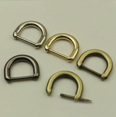 Metal Detachable Openable Screw D Ring Clasp Handbag Purse Strap Belt ...