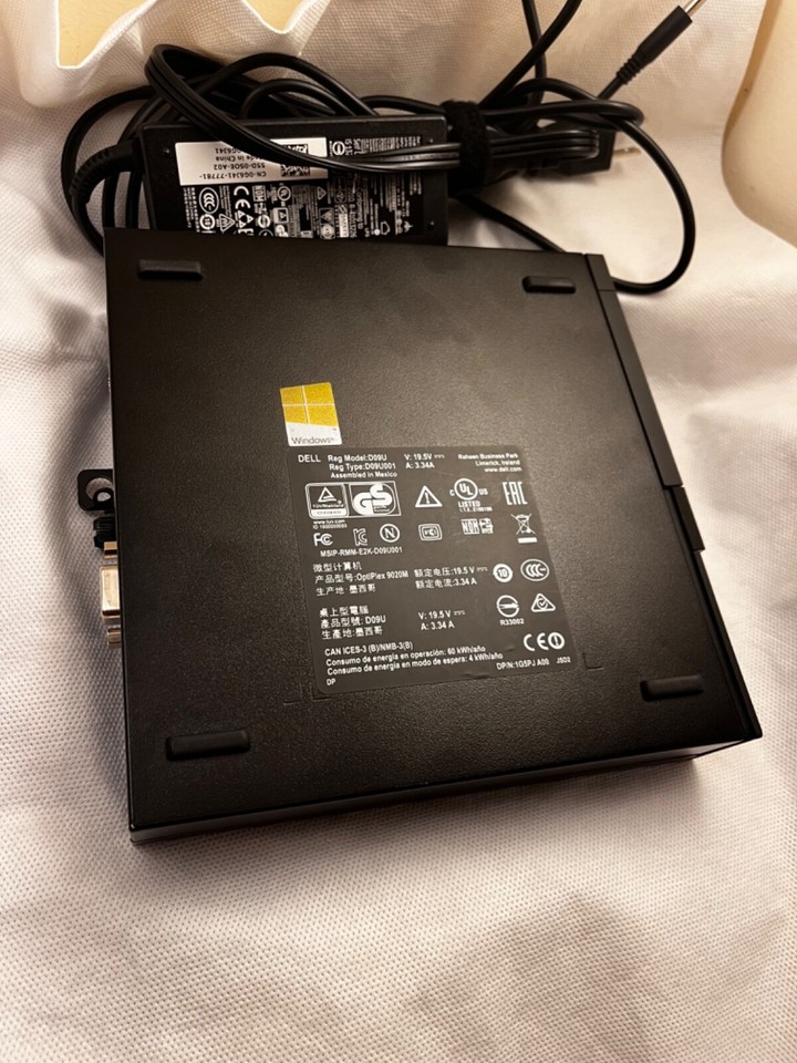 Dell OptiPlex 9020m Micro Intel I5-4590T CPU 2.00ghz 8gb RAM 500 HDD ...