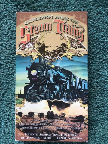 Golden+Age+of+Steam+Trains+VHS+Movie+Video+Archival+Railroad+Film ...