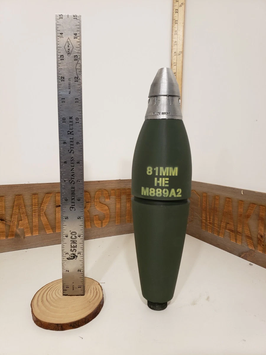 81mm He Mortar Round
