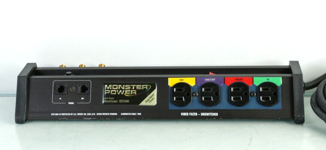Monster Power Home Theater PowerCenter HTS1000 Clean Power o245 | eBay