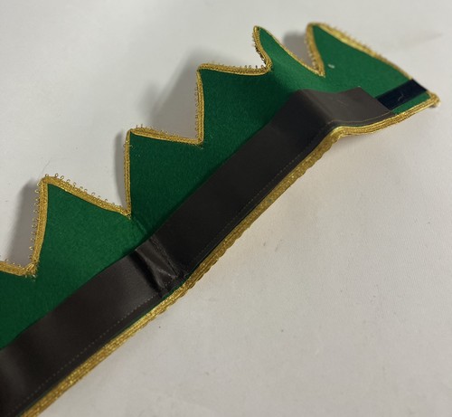 Vintage 1981 Royal Order of Jesters ROJ “Mirth King” Crown with Jewels ...
