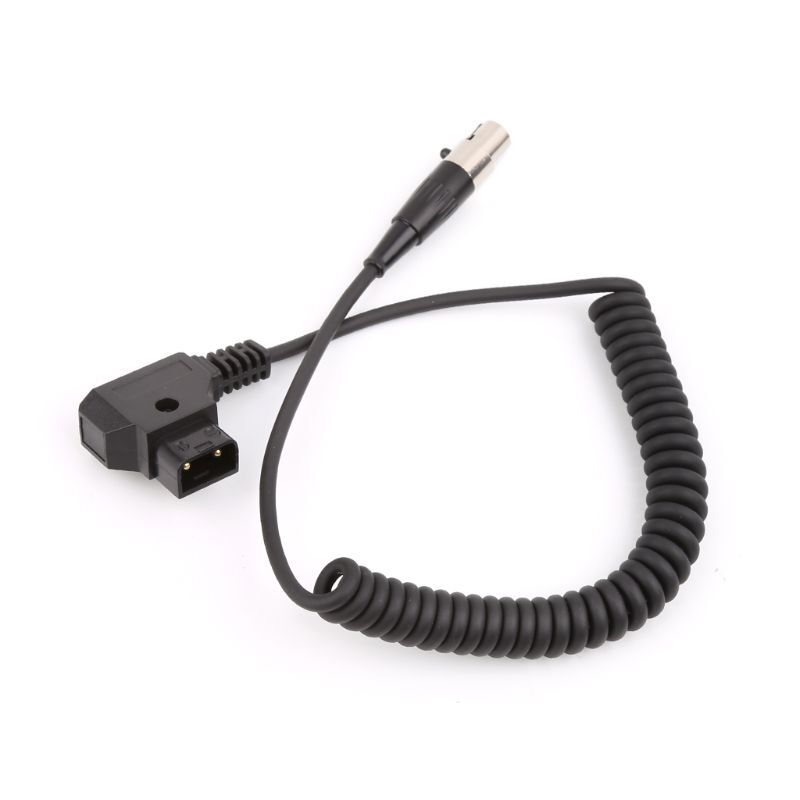 Monitor Power Line D-Tap To Mini XLR 4-pin Plug For Cameras Monitors ...
