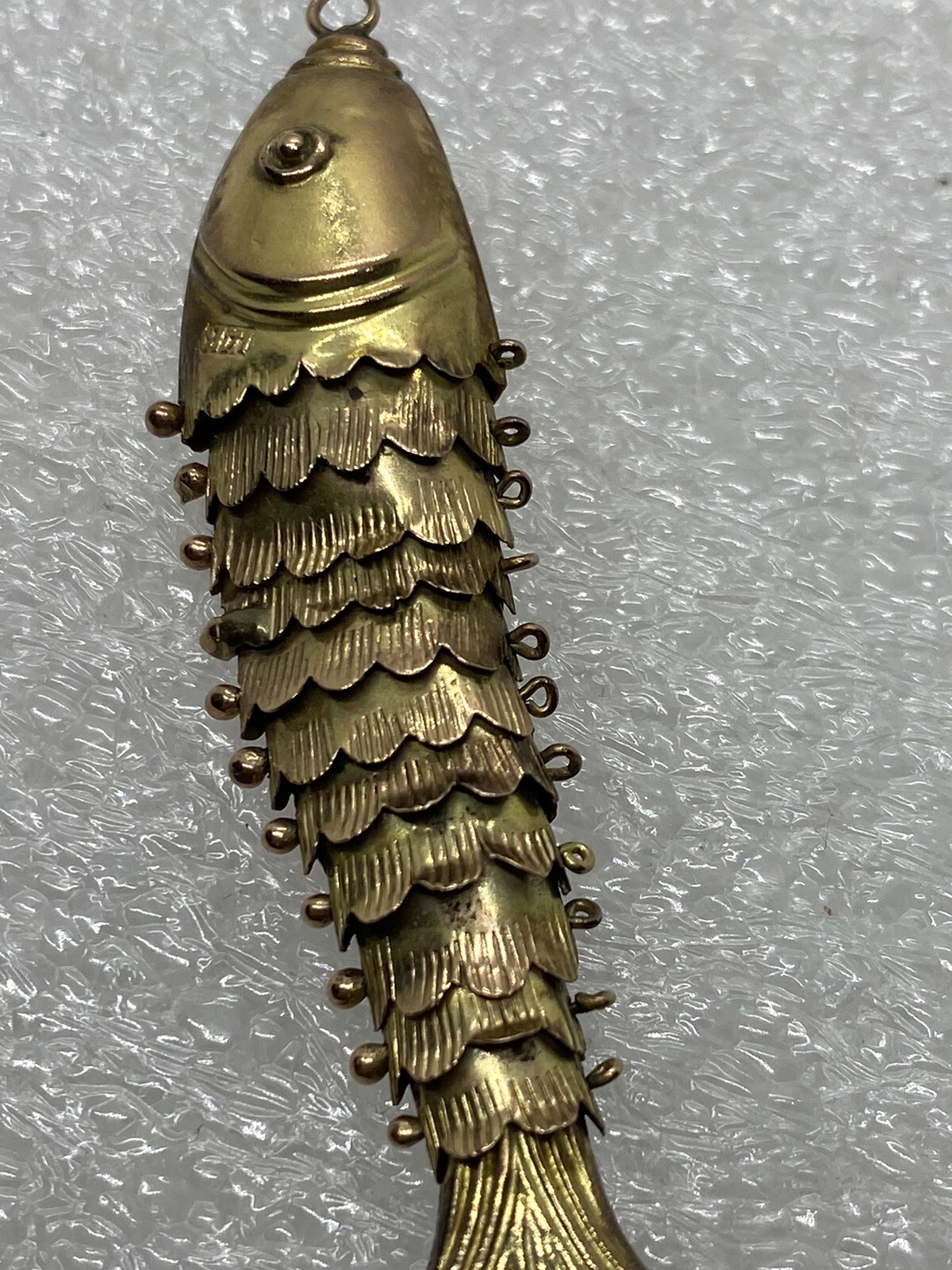 Antique Victorian 14 KT Gold Coi Fish Pendant | eBay