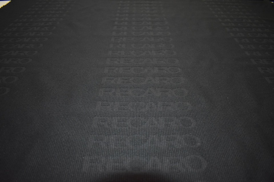 Recaro "Black Spectrum" Fabric Cloth Genuine New Old Stock (1m) | eBay
