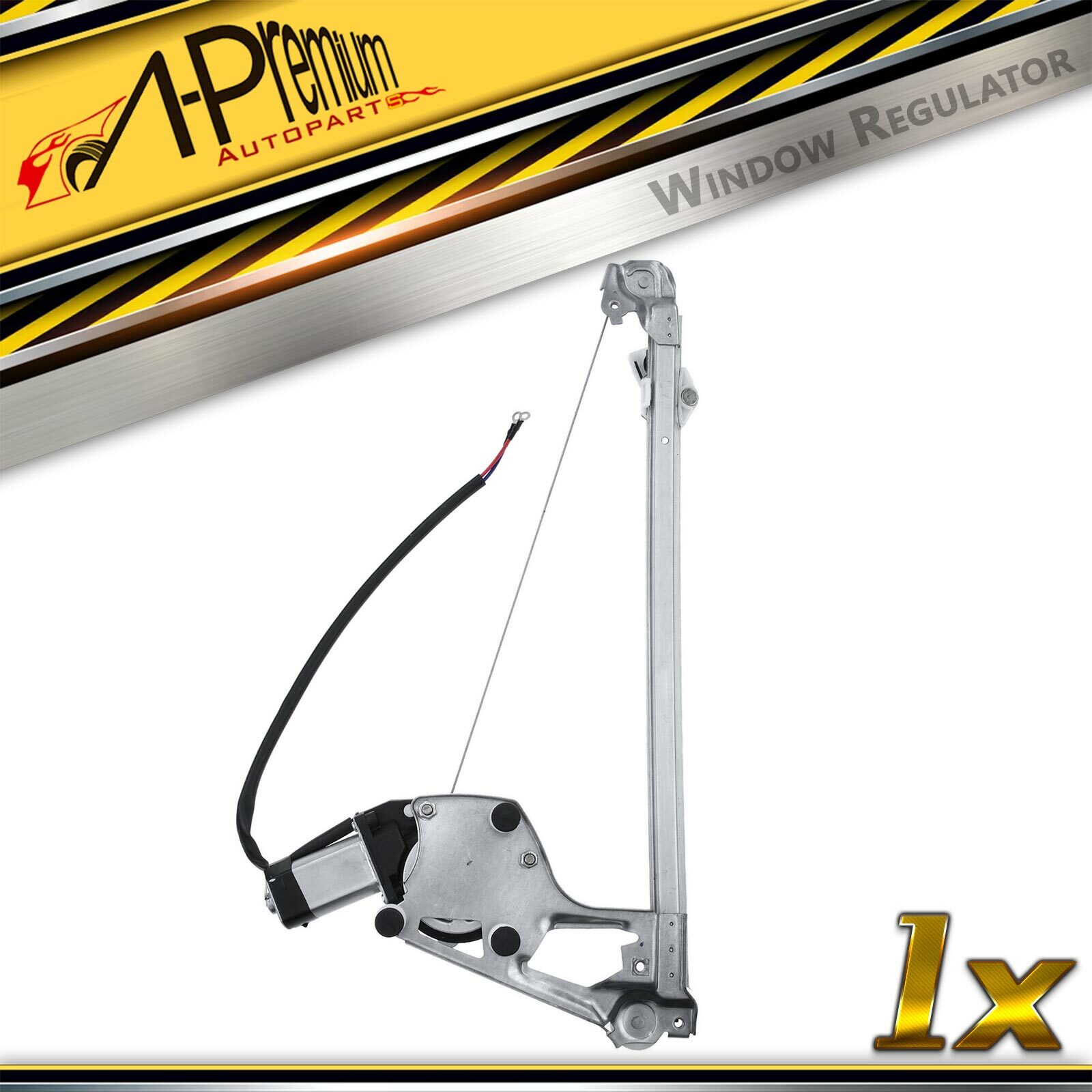 Window Regulator w/Motor Rear Right for Mercedes-Benz W201 190D 190E ...