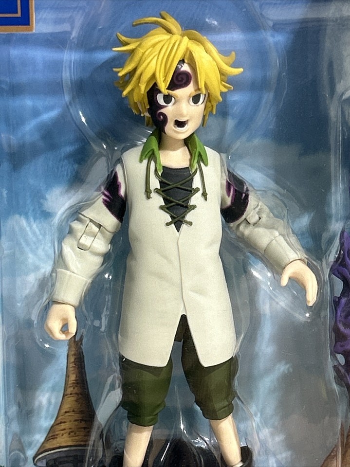 The Seven Deadly Sins McFarlane Toys 7” Action Figure Meliodas Demon ...