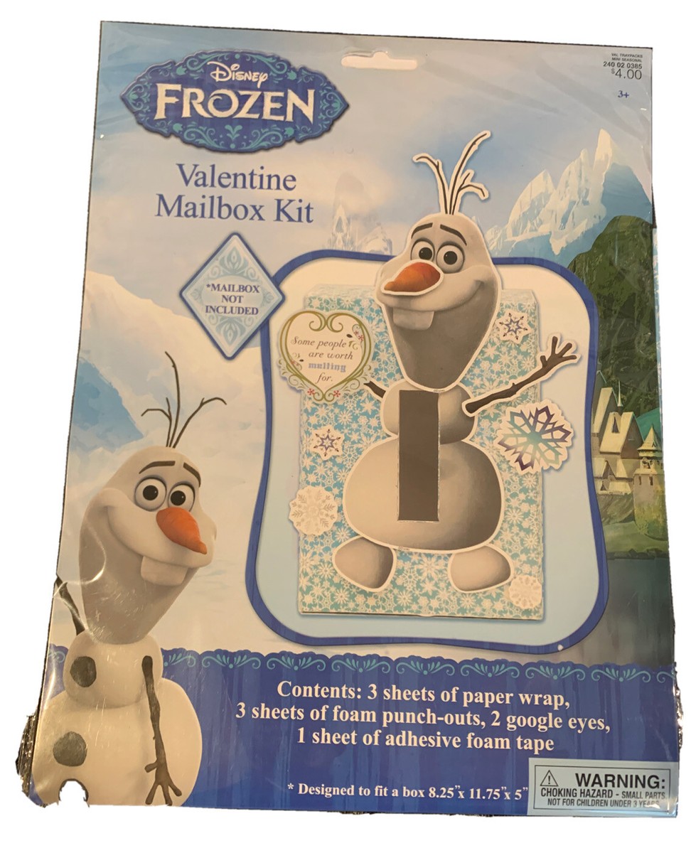 Frozen Valentine Boxes For Girls