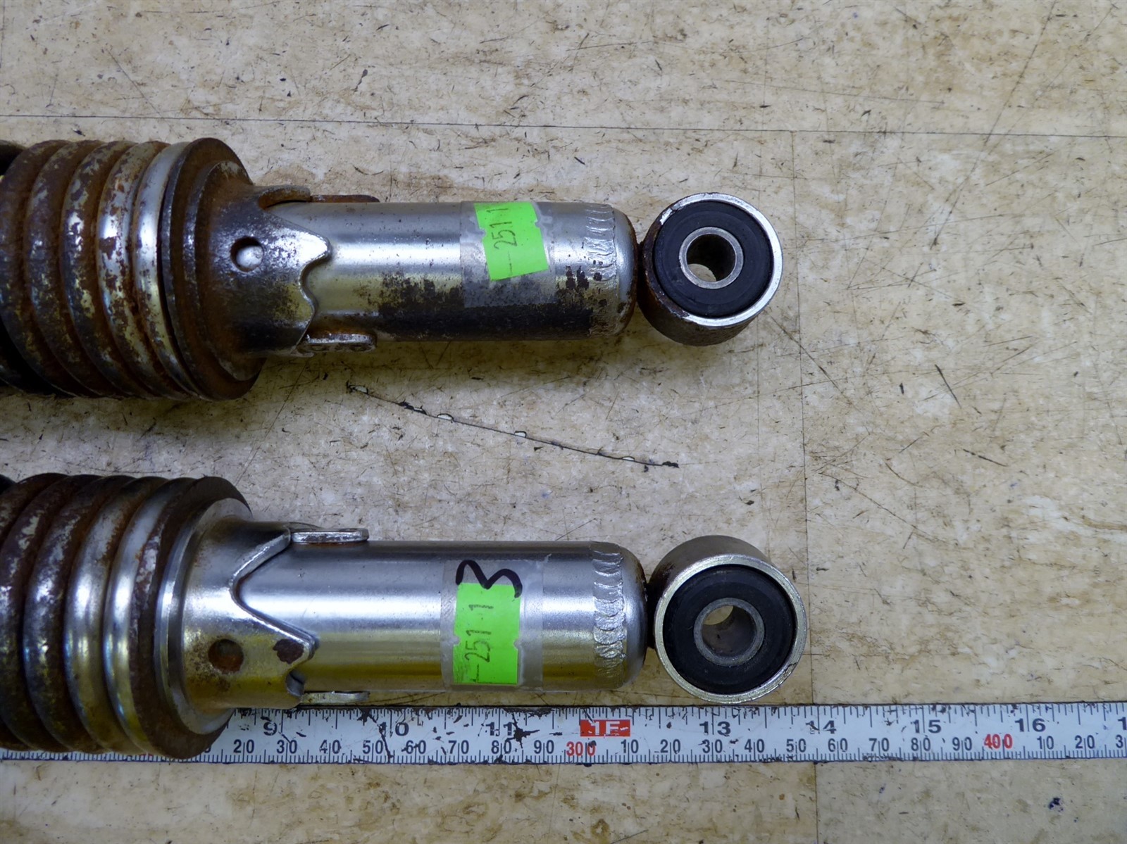 1972 Kawasaki H2 KH750 Mach IV K251-1. rear shocks suspension #3 | eBay