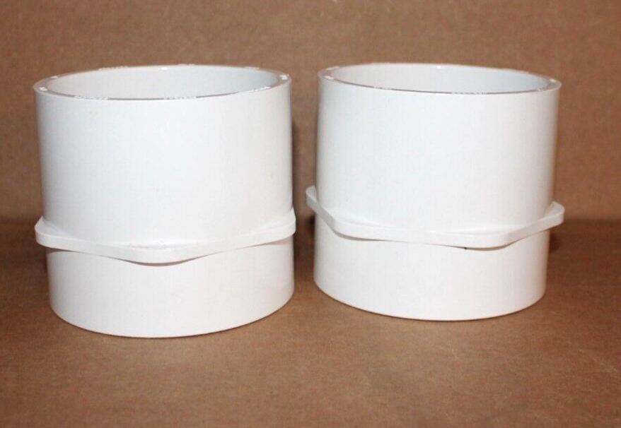 LOT OF 2 Spears 3" NSF PW 435-030 PVC1 SCH 40 D2466 3YP2C2 FEMALE ...