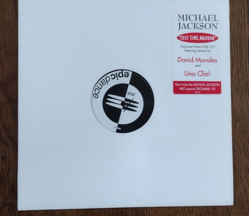 MICHAEL JACKSON THIS TIME AROUND 12" SINGLE VINYL RECORD DAVID MORALES ...