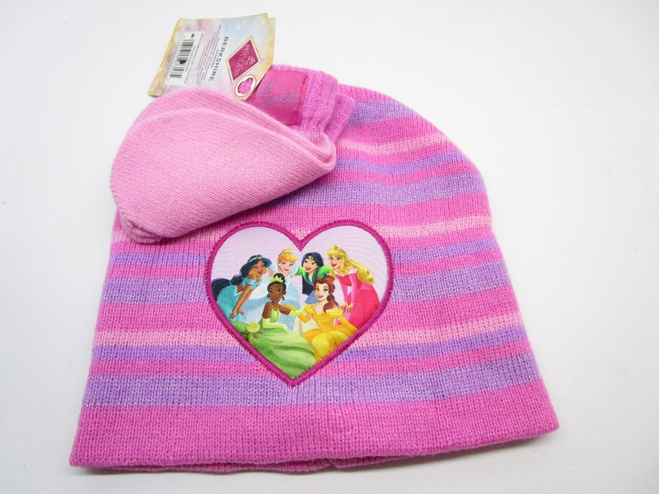 Disney Princess Hat And Mitten Set-NEW WITH TAGS | eBay
