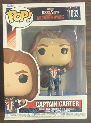 Captain Carter Funko Pop Vinyl #1033 Doctor Strange Multiverse Of ...