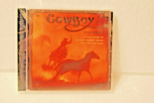 Music CD (Cowboy Roundup) Instrumental Classic Cowboy Songs - Very Good ...