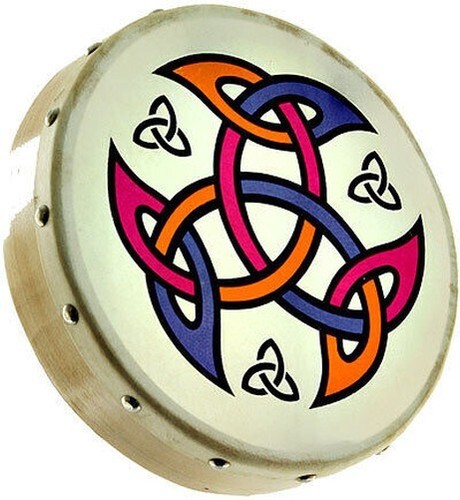 Glenluce Mini Bodhran Avec Tipper. 20.3cm Irlandais Drum Celtique ...