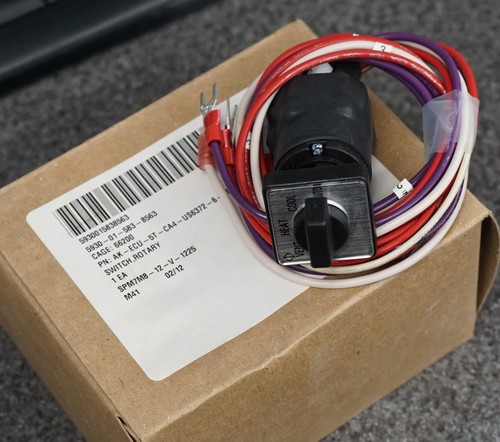 MILITARY ALASKA SHELTER HVAC ECU POWER MODE SWITCH AK-ECU-5T-CA4-US6372 ...