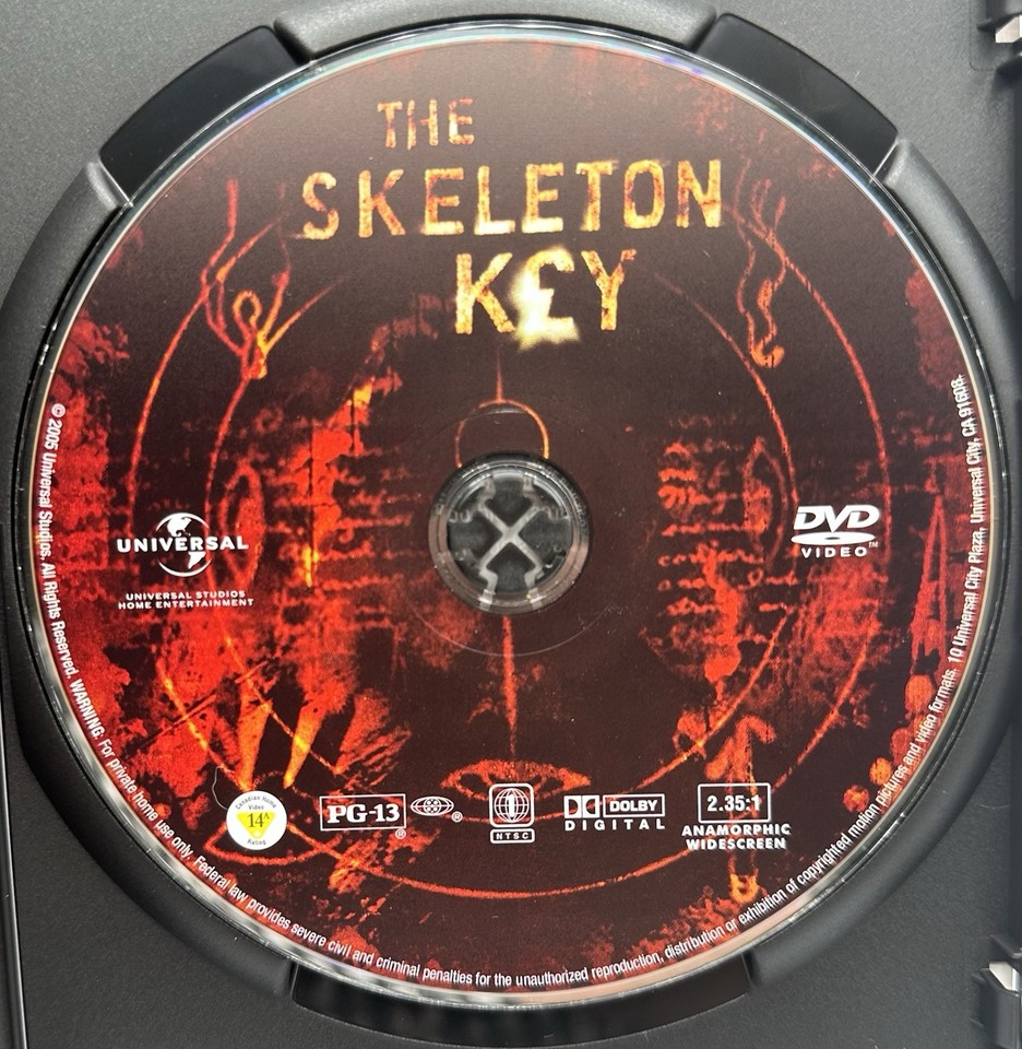 The Skeleton Key DVD Widescreen Kate Hudson Gena Rowlands Joy Bryant ...