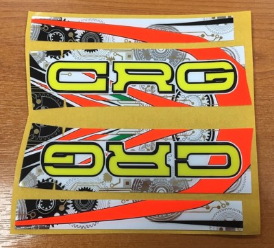 CRG STYLE IAME GAZELLE ENGINE STICKER KIT - KARTING - JakeDesigns | eBay UK