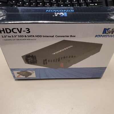 Kingwin 2.5-Inch to 3.5-Inch SSD and SATA HDD Converter Box for ...