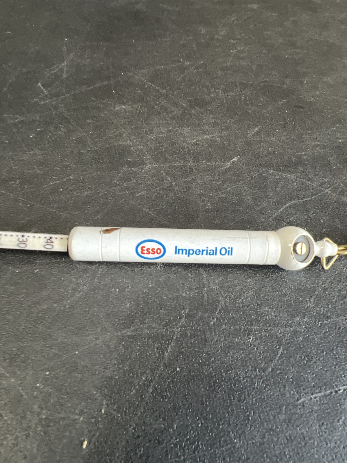 Vintage Esso Gasoline Imperial Oil Air Pressure Gauge Keychain | eBay