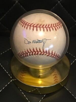Don Mattingly Signed Rawlings Official Major League Baseball | eBay