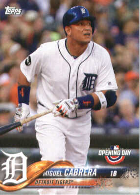 2018 Topps Opening Day #46 Miguel Cabrera - NM-MT | eBay